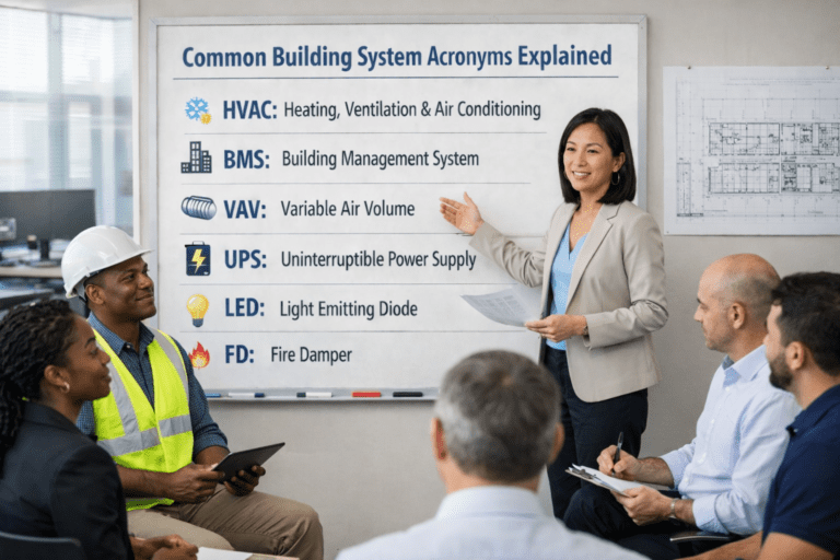 Common Building System Acronyms Explained - LED Work Light